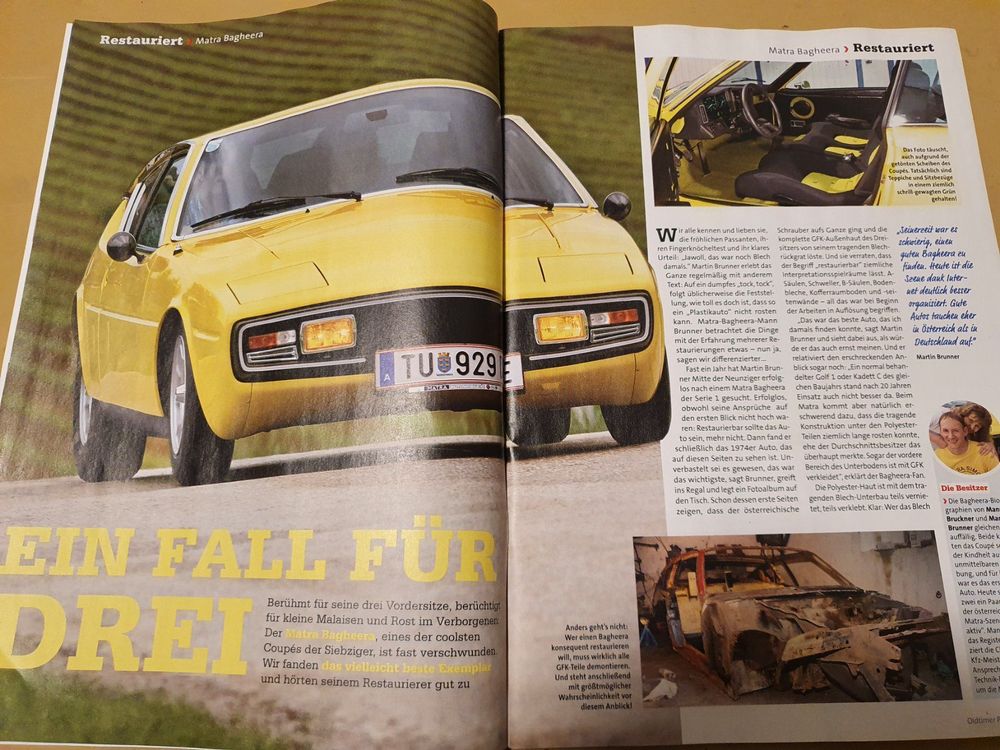 Oldtimer Praxis 7/15 BMW M5 E34 Matra Bagheera Mustang xb (Gebraucht ...