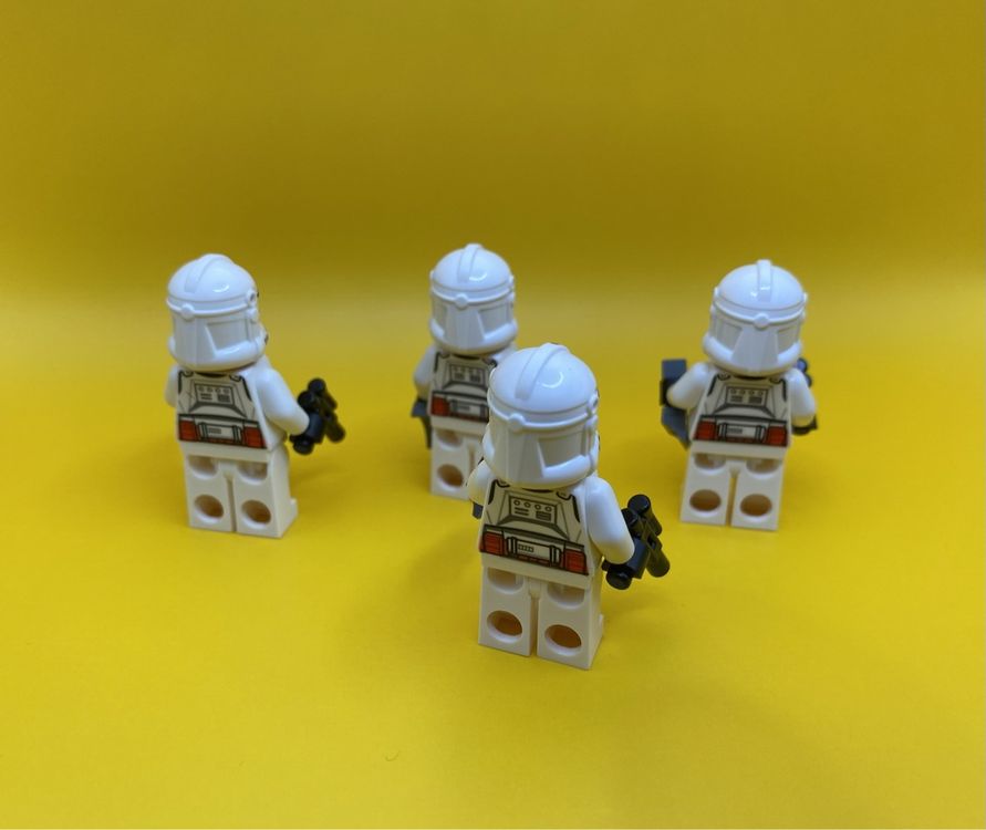 4x Lego Star Wars Clone Shock Trooper sw1305 Minifigur neu (Neu (gemäss ...