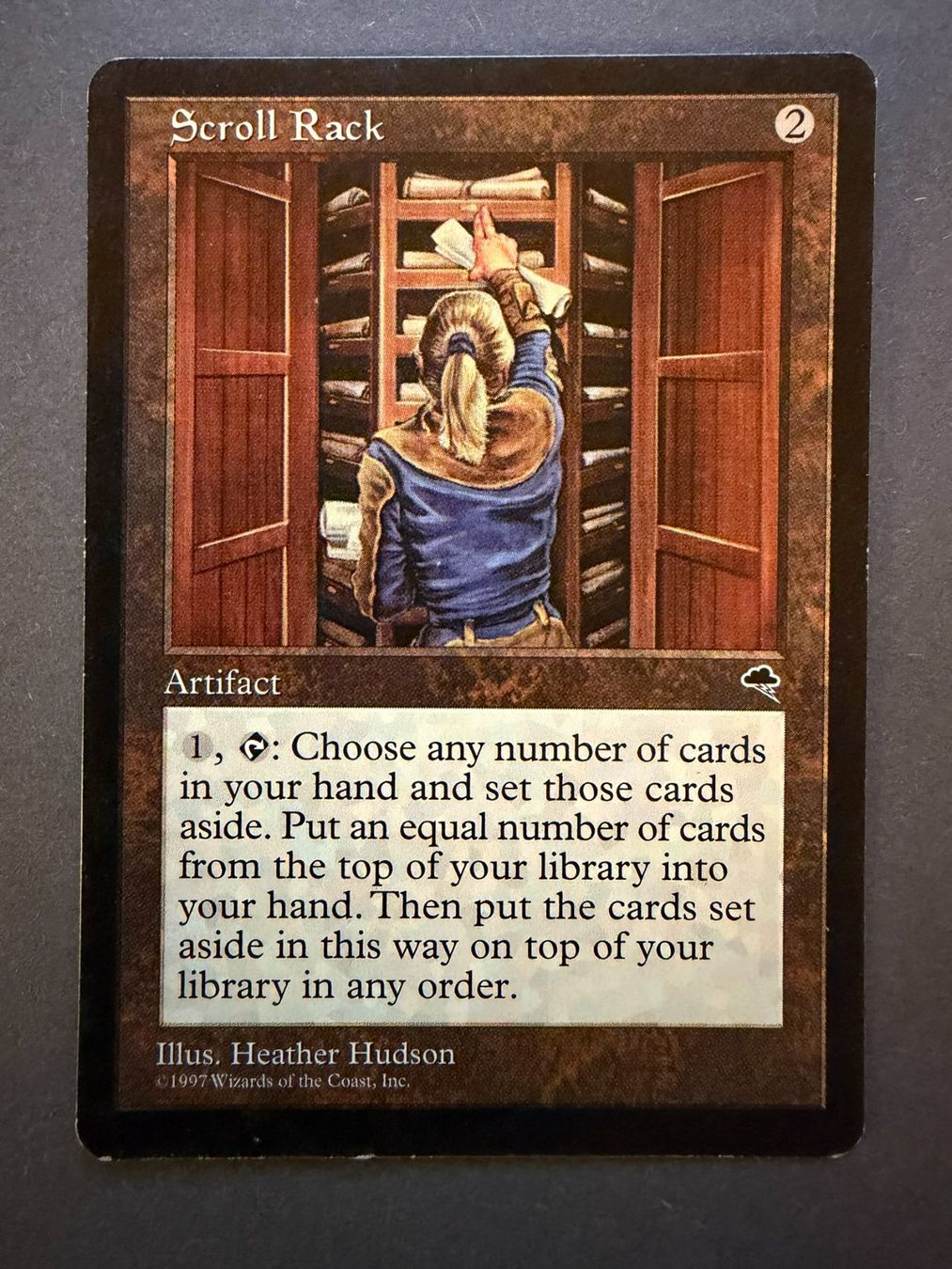 Scroll Rack // Bücherregal // Tempest // Sturmwind // Magic (Gebraucht ...