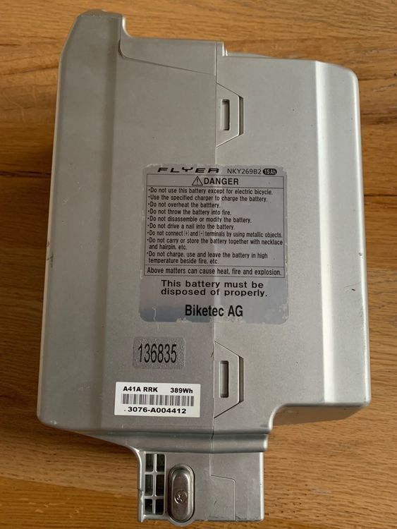Flyer Akku 26V (Gebraucht) in Wichtrach für CHF 145 – mit Lieferung auf ...