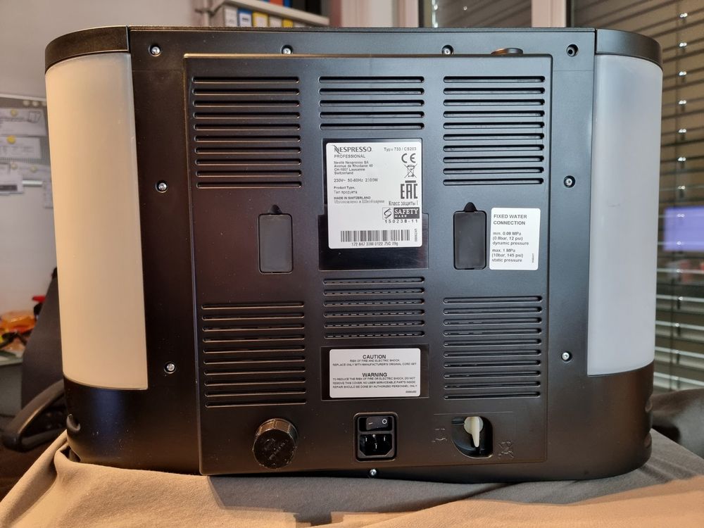 NESPRESSO GEMINI CS200 CS203 Typ 733 neue Schalen Topzustand | Kaufen ...