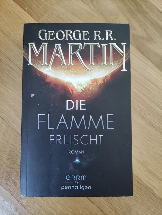 Die Flamme erlischt von George R.R. Martin (Gebraucht) in Siebnen für ...