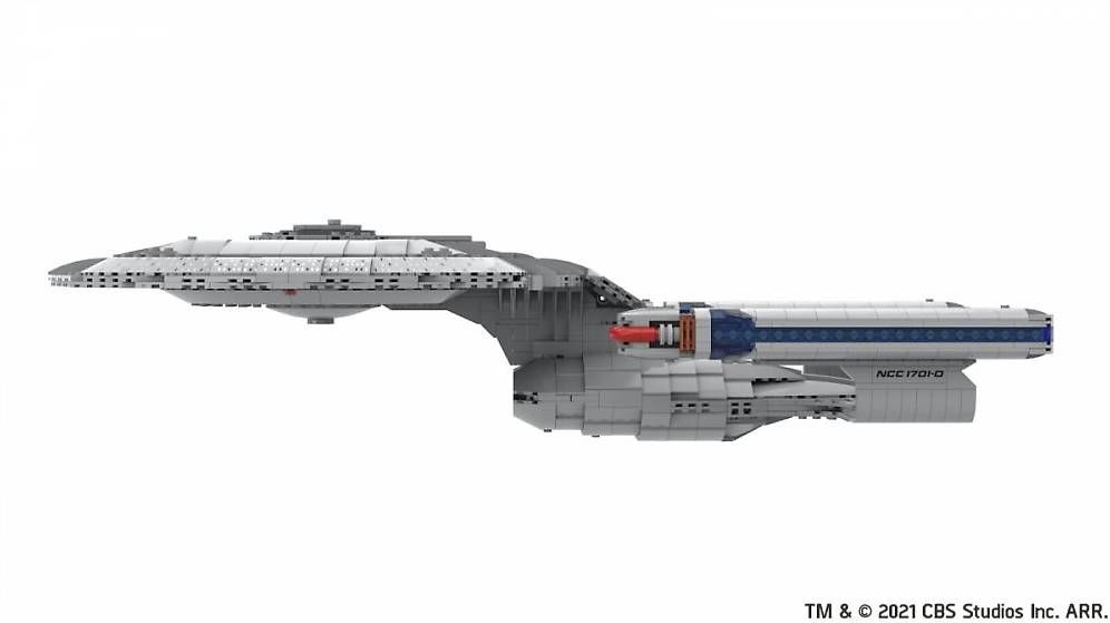 BlueBrixx-Pro 104184 Star Trek USS Enterprise NCC-1701-D (Neuf avec ...
