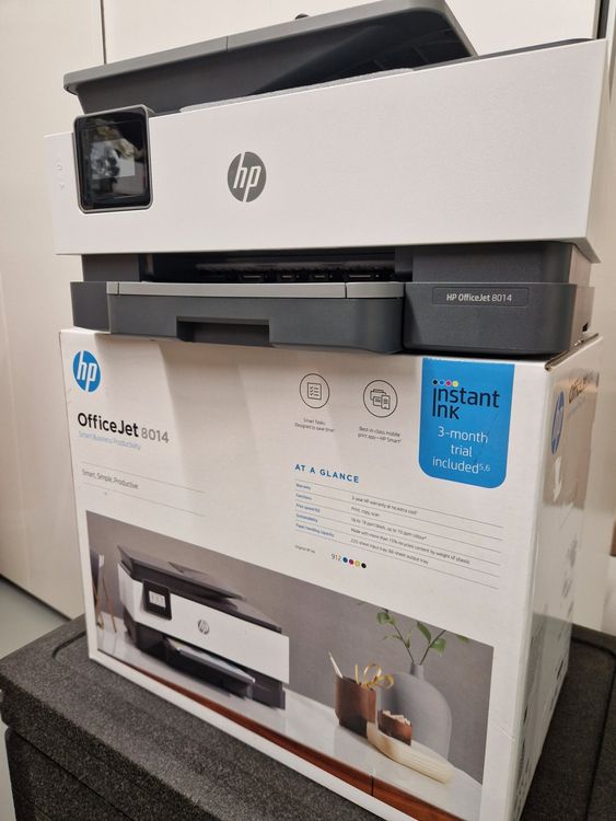 HP Officejet 8014 mit Originalverpackung ab 1.- (Gebraucht) in ...