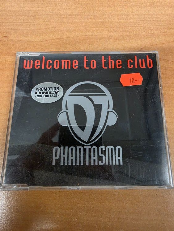 CD Single - DJ Phantasma – Welcome To The Club (Gebraucht) in Biberist ...