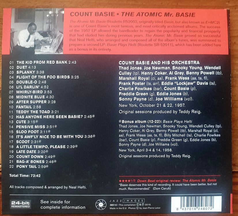 Count Basie – The Atomic Mr. Basie (Gebraucht) in Gingins für CHF 8 – mit Lieferung auf Ricardo ...