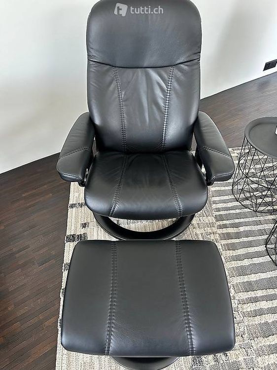 Stressless Consul + Hocker, Fernsehsessel, Sessel ab 1 CHF (Gebraucht) in Müllheim Dorf für CHF ...