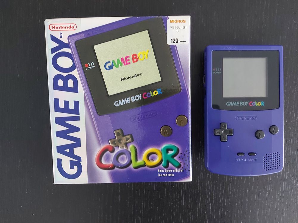 Game Boy Color Nintendo violett | Kaufen auf Ricardo
