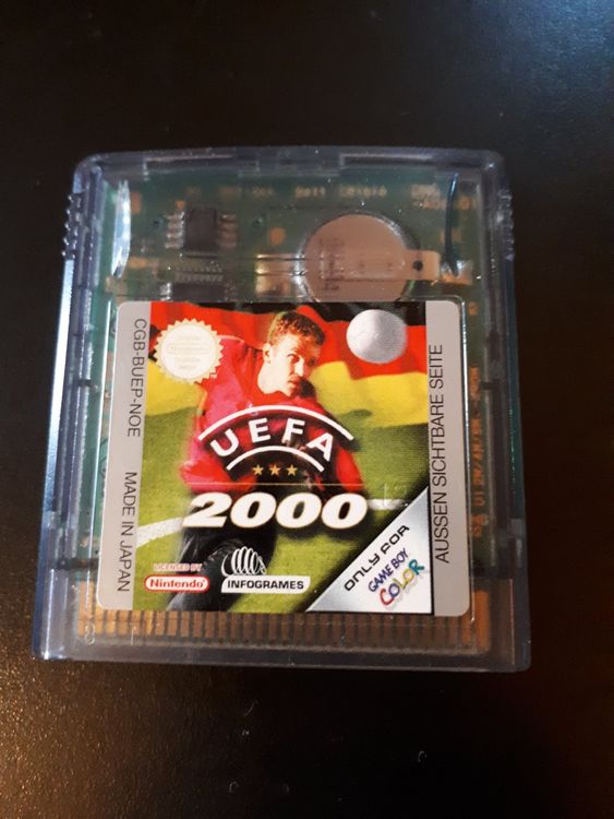 Nintendo Gameboy Color GBC - UEFA 2000 - Modul - NOE - DE | Kaufen auf ...