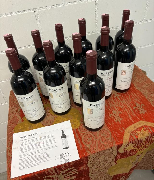 💚 💚12 x Giacosa Fratelli Barolo aus dem Jahr 1986 💚12 Fl. (Neu (gemäss ...
