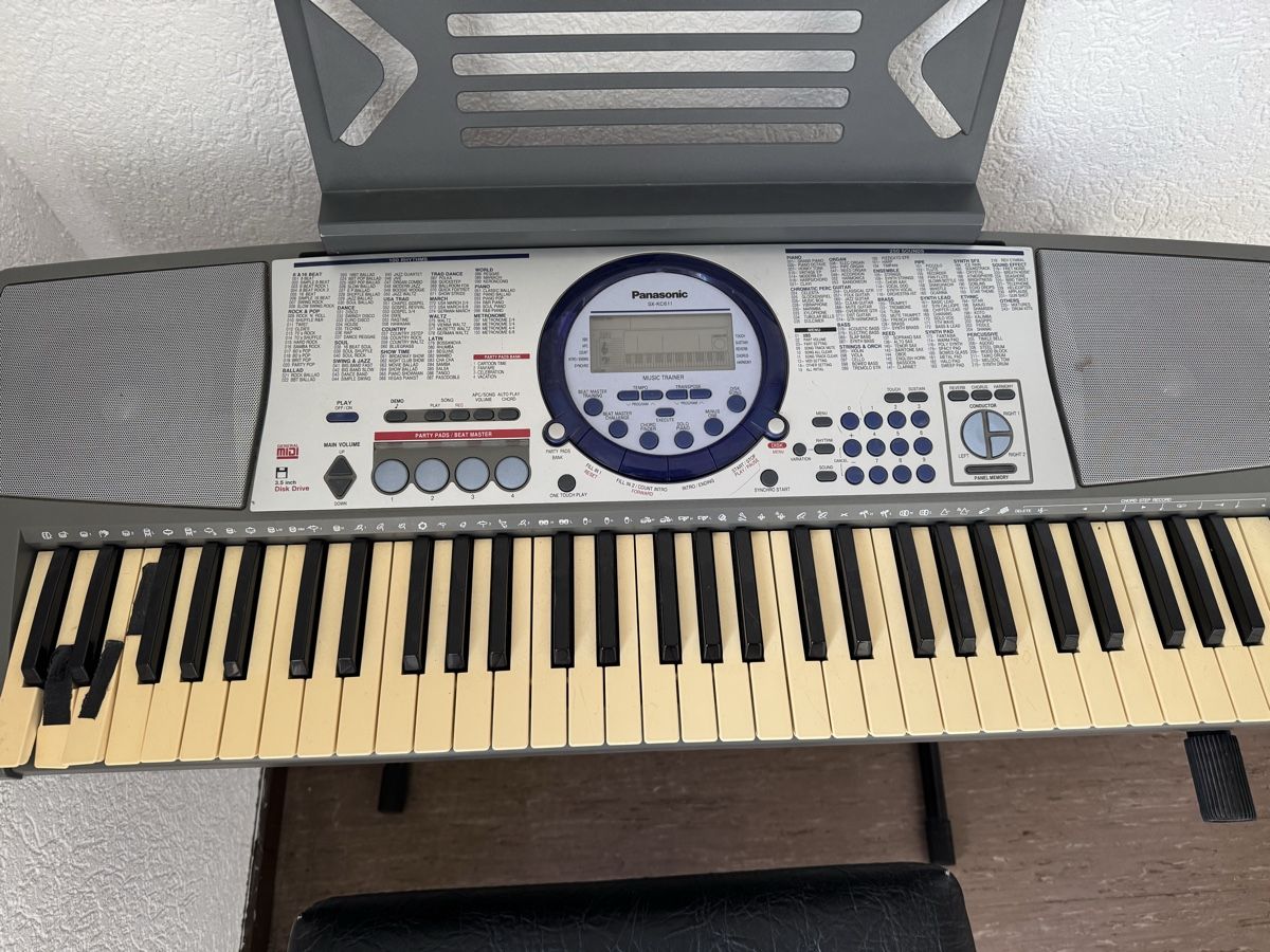 Panasonic Keyboard SX-KC611 - Ideal für Einsteiger!🎶🎼🎹 (Defekt) in ...