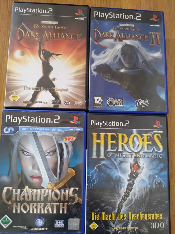 4 PS2 Spiele RPG Dark Alliance, Might & Magic (Gebraucht) in Unterseen ...