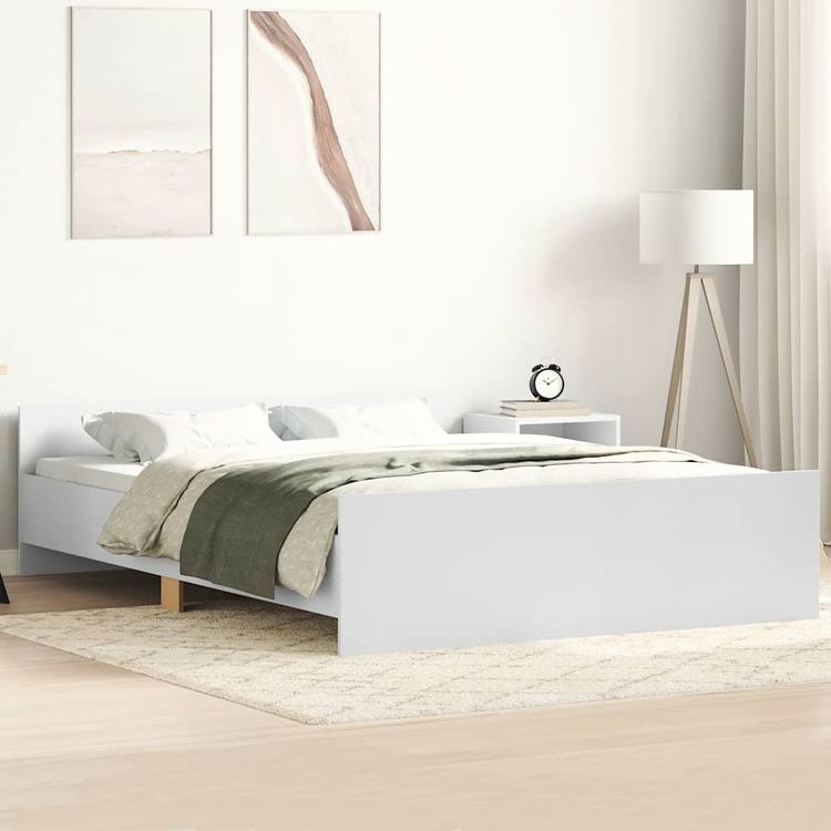 Bettgestell 140x200 Wei