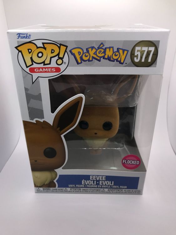Funko POP - 577 - Evoli - Pokemon - Flocked (Neu (gemäss Beschreibung)) in Allschwil für CHF 25 ...