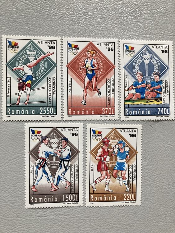 Briefmarken Rumänien Olympiade Atlanta 1996 (Neu (gemäss Beschreibung)) in adliswil für CHF 2.4 ...