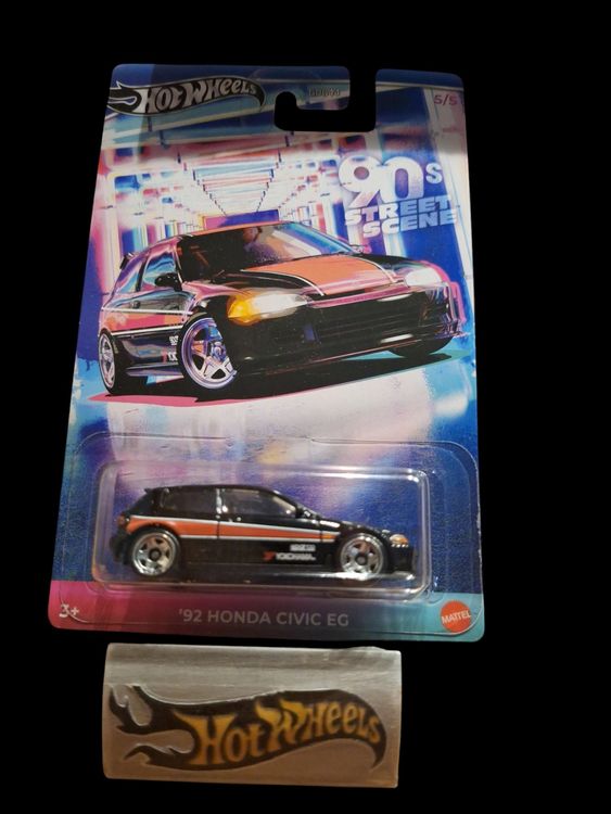 Hot Wheels 90s Street Scene 2025 92 Honda Civic EG 5/5 L (Neu und ...