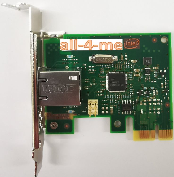 Intel® I210-T1 1Gb/s PCIe Gigabit Netzwerkkarte HBA (Gebraucht) in ...