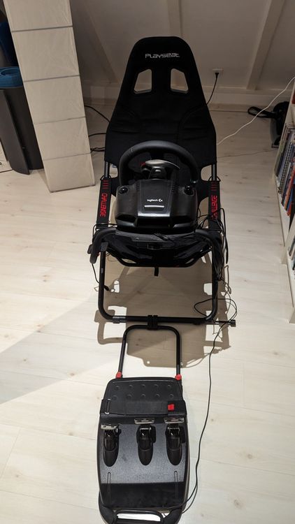 Playseat Challange inkl. Logitech Steuerrad und Pedale | Kaufen auf Ricardo