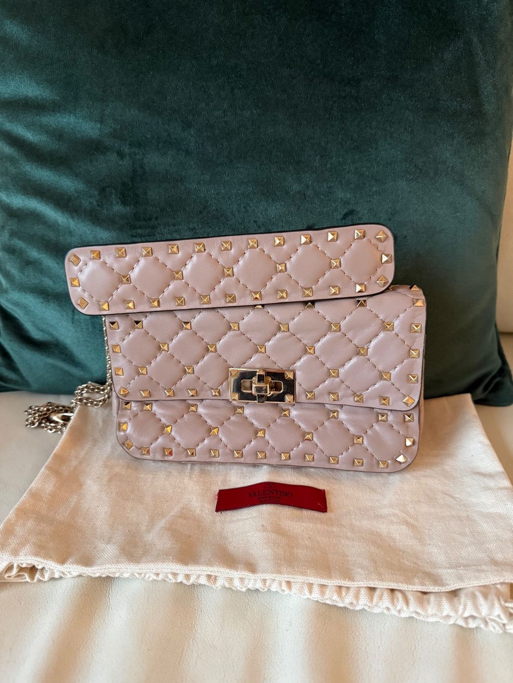 Tasche Valentino Garavani, Rochstud Spike, klein, NP 2.300 (Gebraucht ...