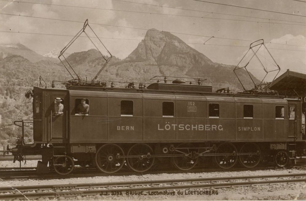Brig VS - Lötschberg - Lokomotive BLS (Gebraucht) in Niedergesteln für ...