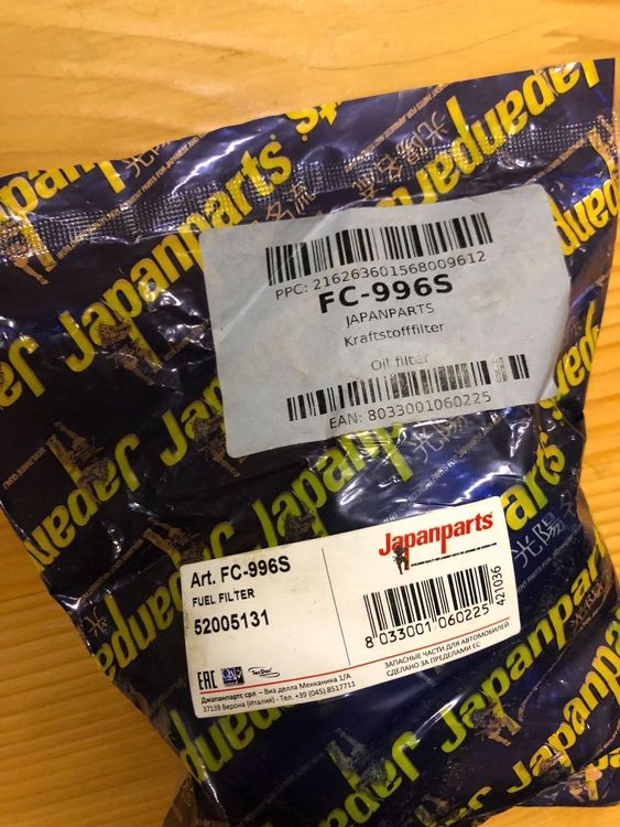 Jeep Grand Cherokee ZJ - fuel filter (Neu und originalverpackt) in ...