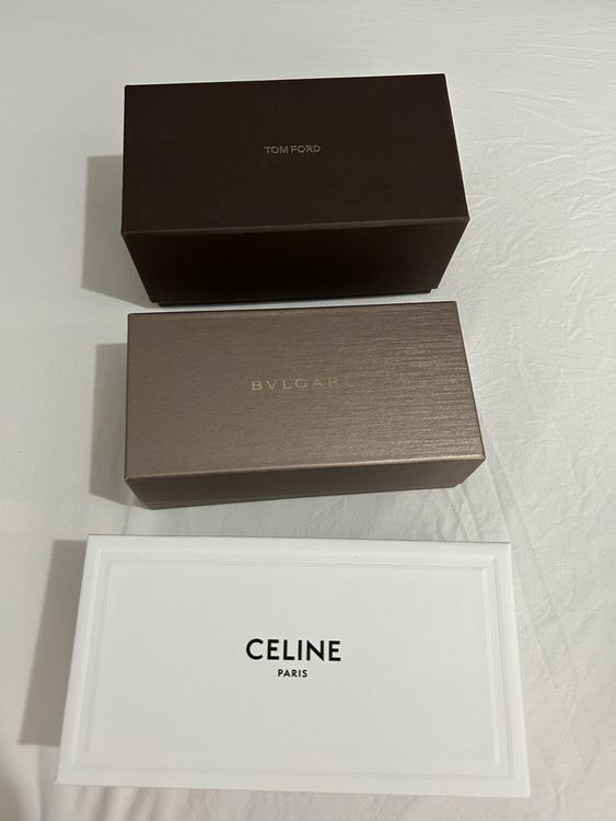 Céline Tom Ford Bvlgari sunglasses boxes (Neu (gemäss Beschreibung)) in ...