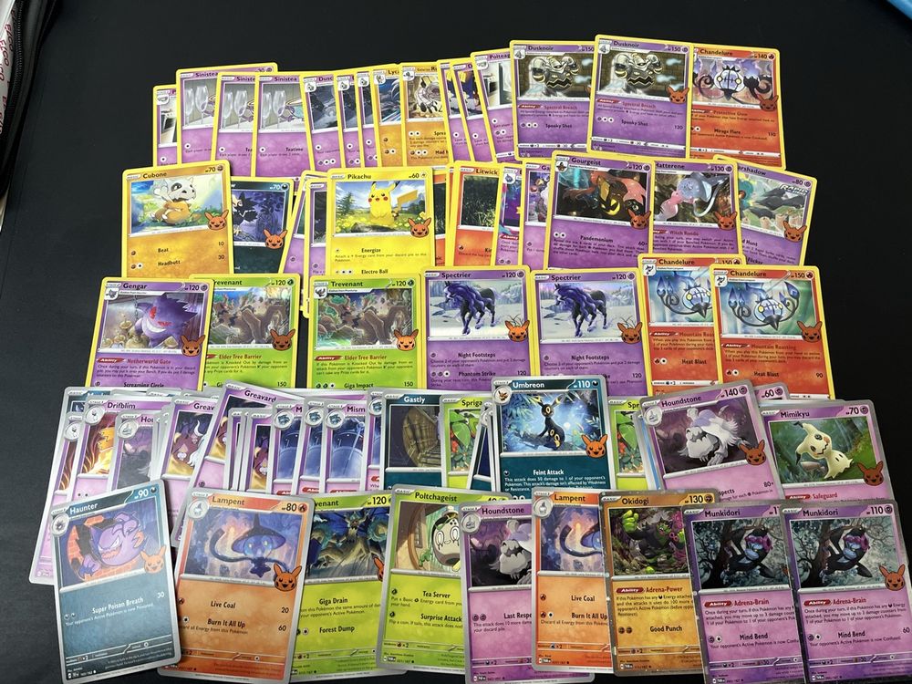 Batch of 100 Pokémon Cards Trick or Trade English Only (Neu (gemäss ...