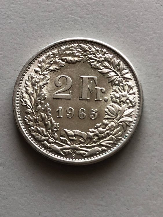 2 Fr. 1965 (Gebraucht) in Schötz für CHF 7.5 – mit Lieferung auf Ricardo kaufen