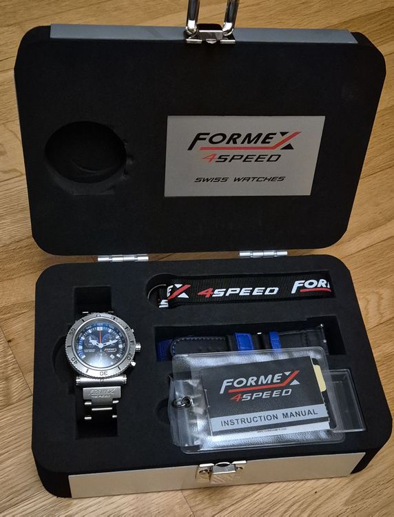 Formex Speed DS2000 Herrenuhr Titan Chronograph | Kaufen auf Ricardo
