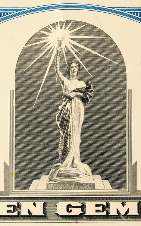 original SCREEN GEMS, INC. 1966 stock certificate (Gebraucht) in Lohn ...