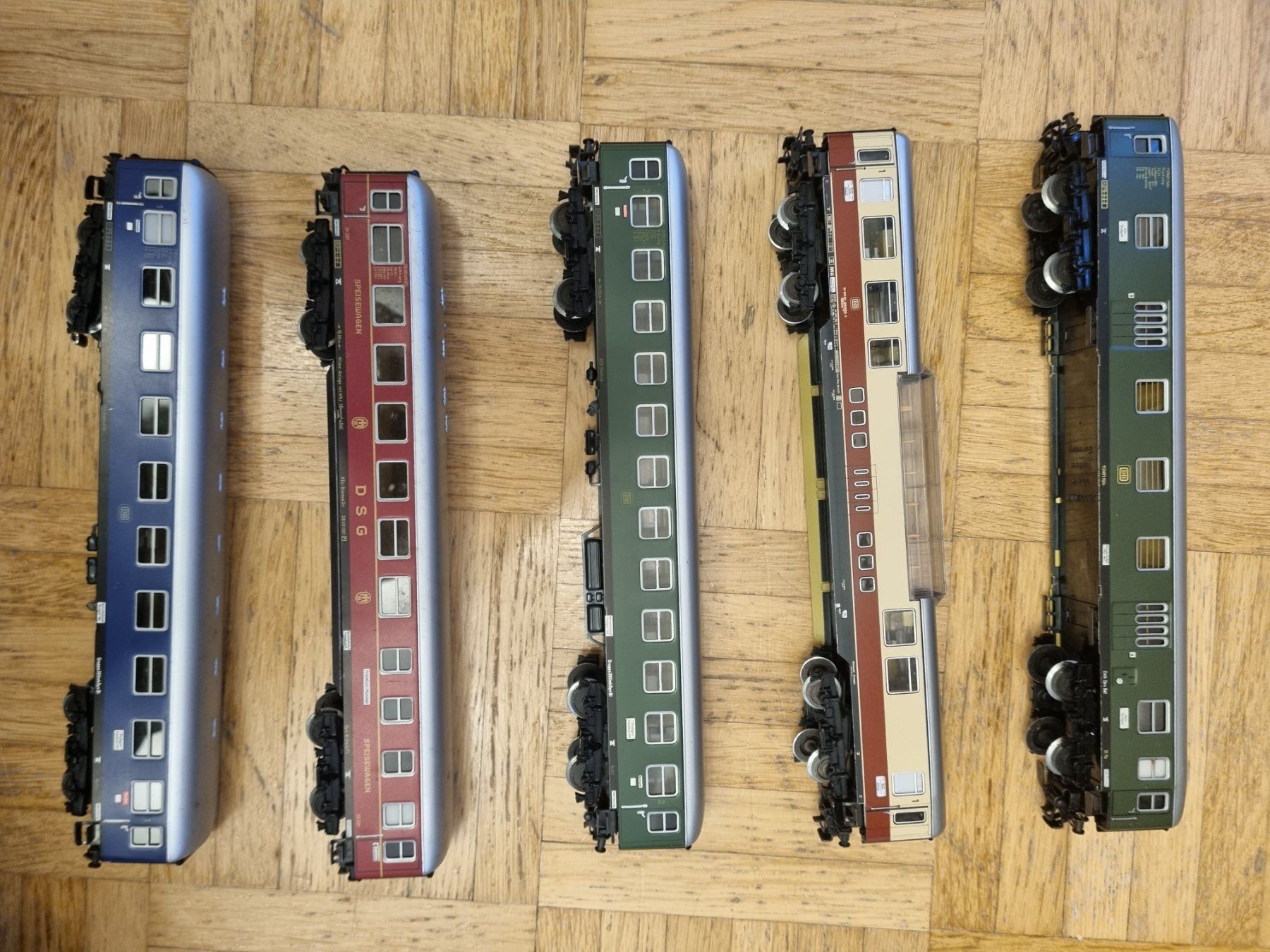 H0 Waggon-Sammlung - 18 Stück (Märkin, Mecano,...) (Gebraucht) in Flüh ...