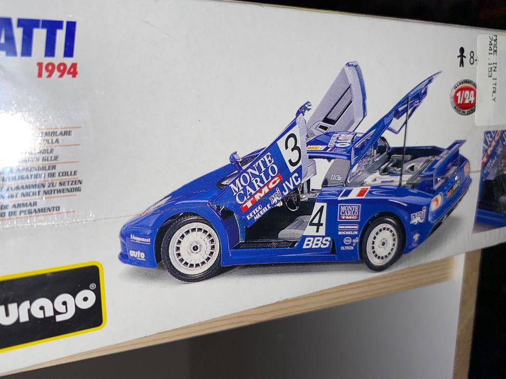 Bugatti EB110 LM GT1 ESSO - Montecarlo TMC | Kaufen auf Ricardo