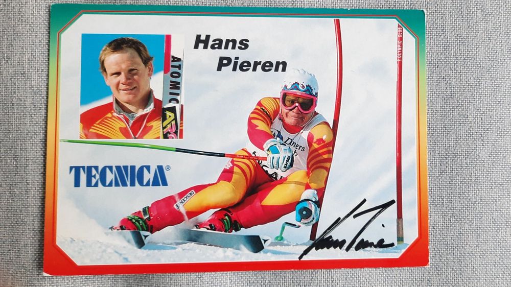 Autogrammkarte Hans Pieren (Gebraucht) in Schmerikon für CHF 5 – mit ...