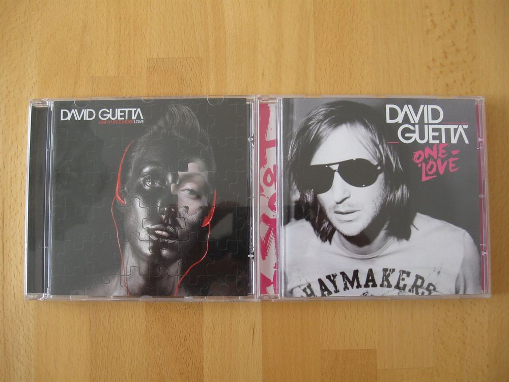 2 x DAVID GUETTA CDs Just a little more Love & One Love (Gebraucht) in ...
