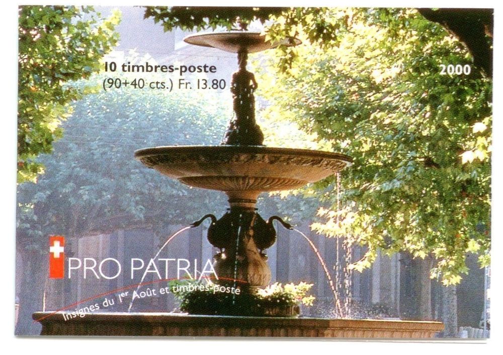 2000 Pro Patria MH ES KW 30.- (Gebraucht) in Eggersriet für CHF 1 – mit ...