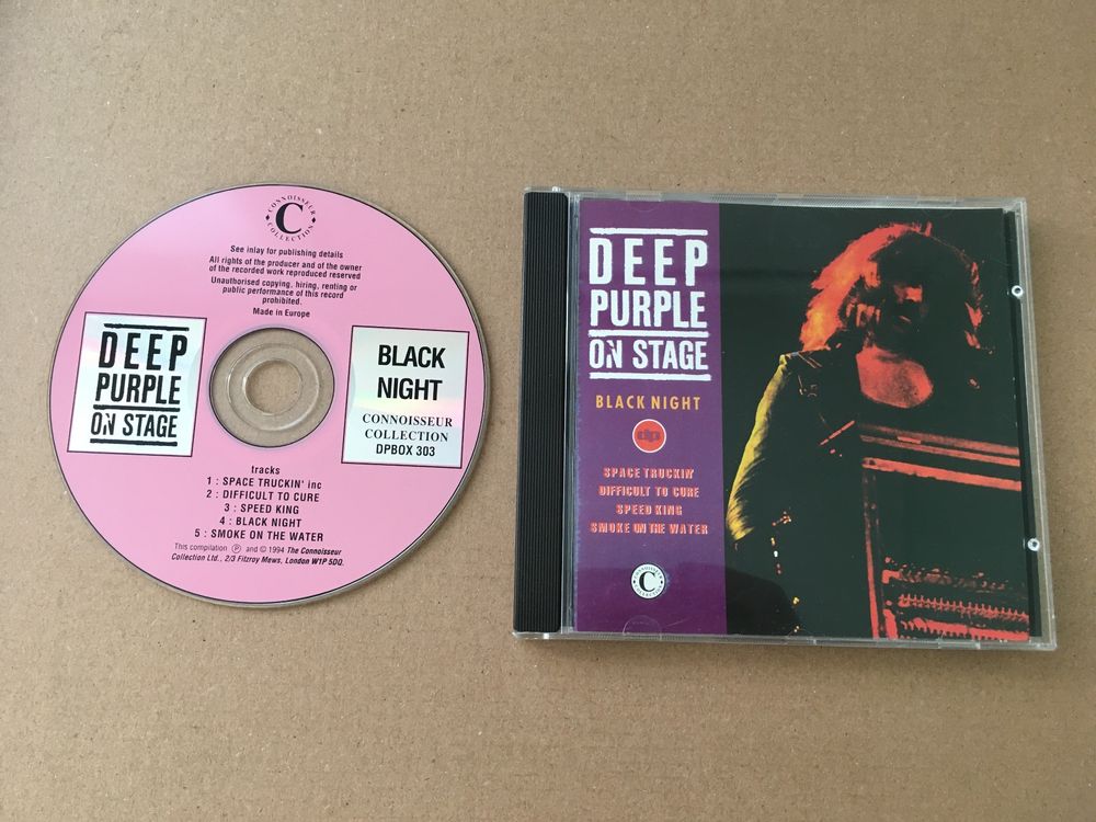 Deep Purple on Stage - Black Night - CD- | Kaufen auf Ricardo