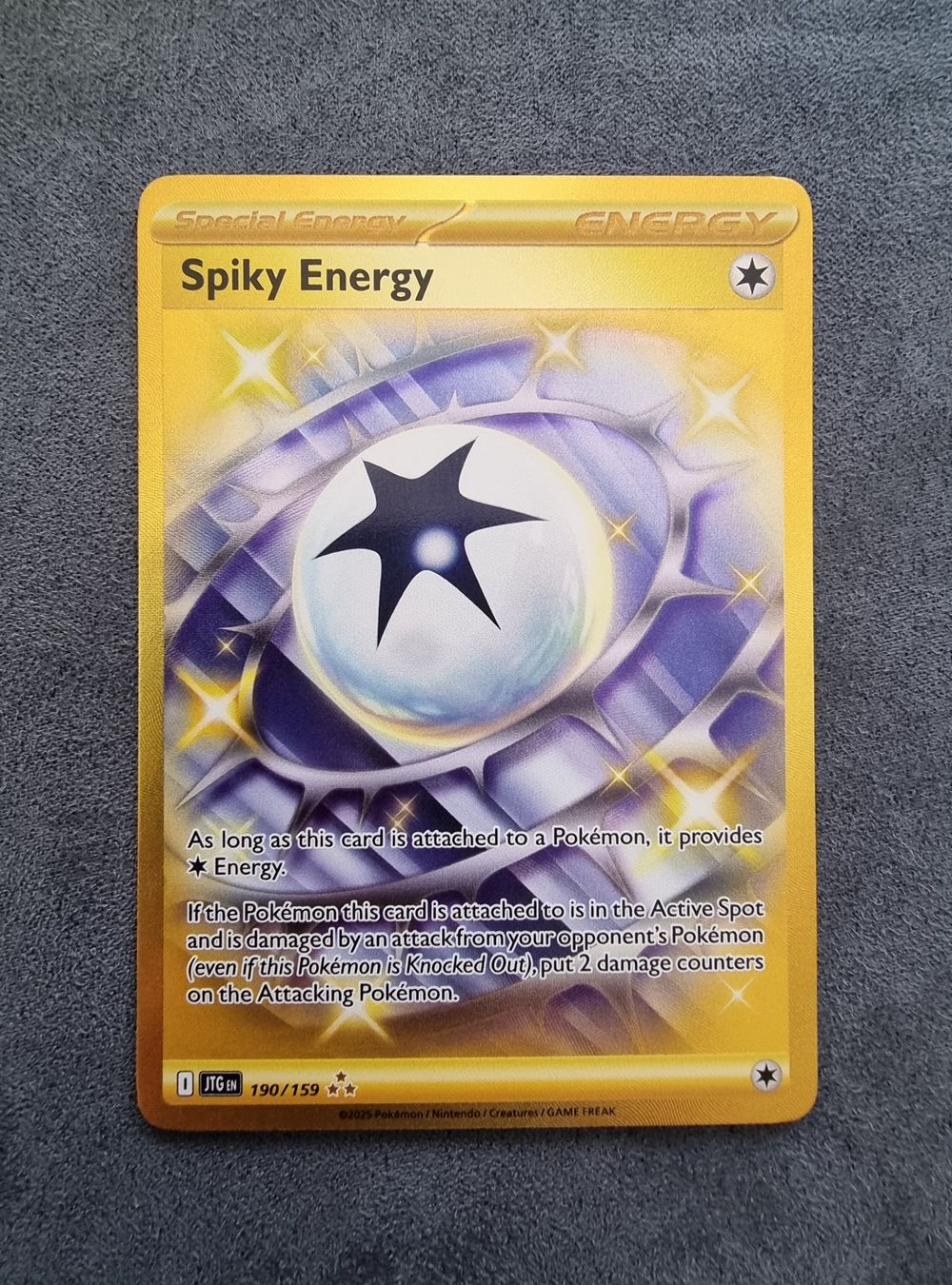 Pokémon Journey Together Spiky Energy 190/159 🇱🇷 (Neuf (Voir ...