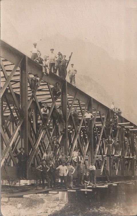Schaan -Buchs -Brückenbau 1927 (Gebraucht) in montlingen für CHF 37 ...