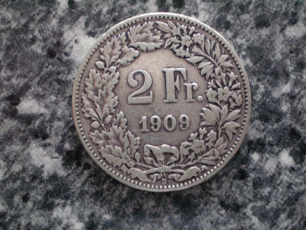 2 Fr.1909 !!! Rar !!! ab 1.- !!! (Gebraucht) in Dierikon für CHF 12 – mit Lieferung auf Ricardo ...