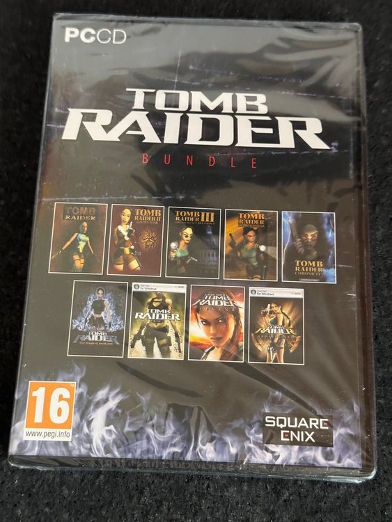 TOMB RAIDER "BUNDLE" PC-CD Rom Windows "neuwertig" (Neu (gemäss ...