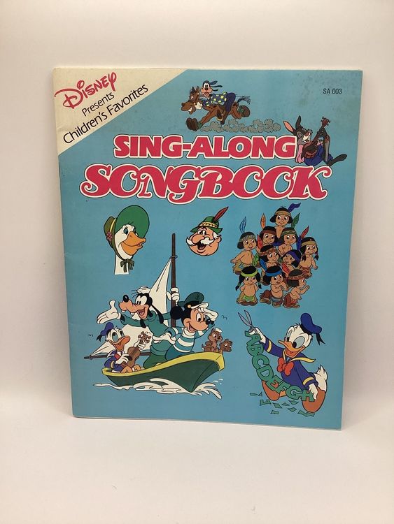 Disney Sing-Along SongBook Vintage 1986 (Gebraucht) in für CHF 5 – mit ...