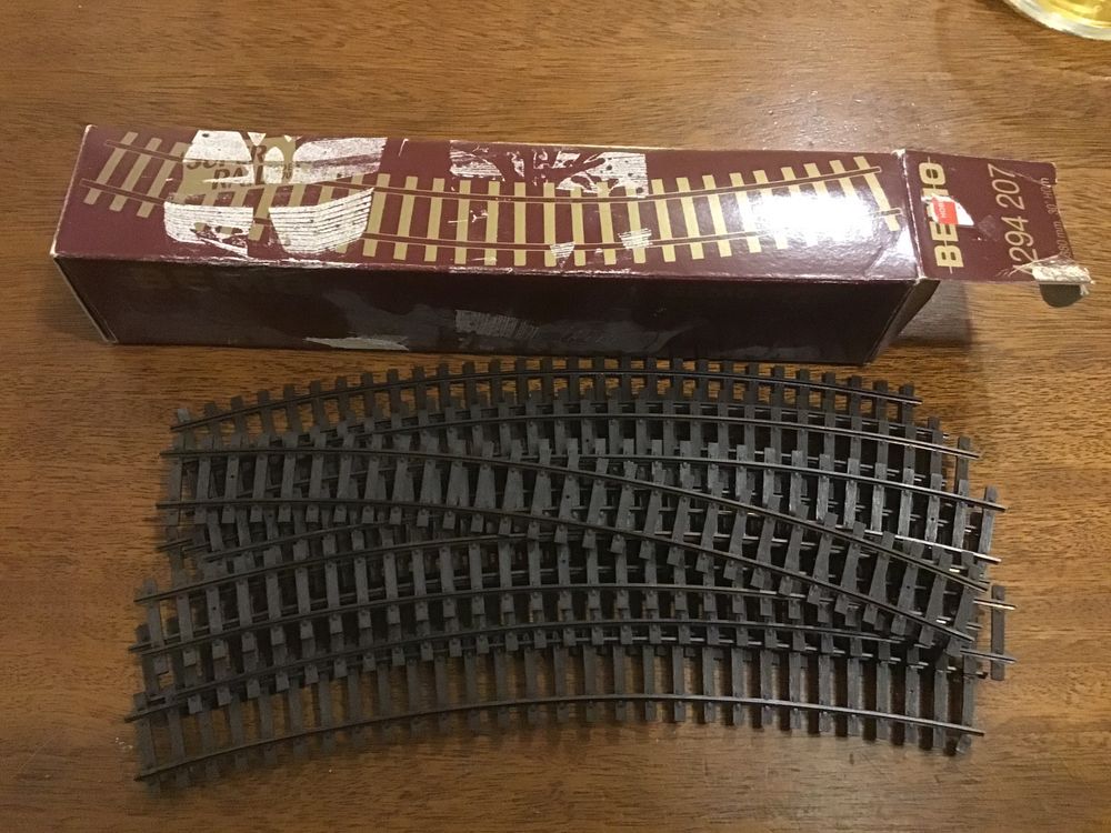 11 Rails courbes, R380mm, 30°, BEMO 4294 207 (Neu (gemäss Beschreibung ...
