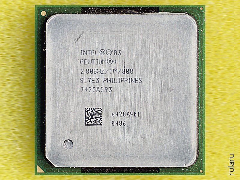 Pentium 4 HT, 2.80GHz/1M/800, Socket 478 (Gebraucht) in Baden für CHF ...