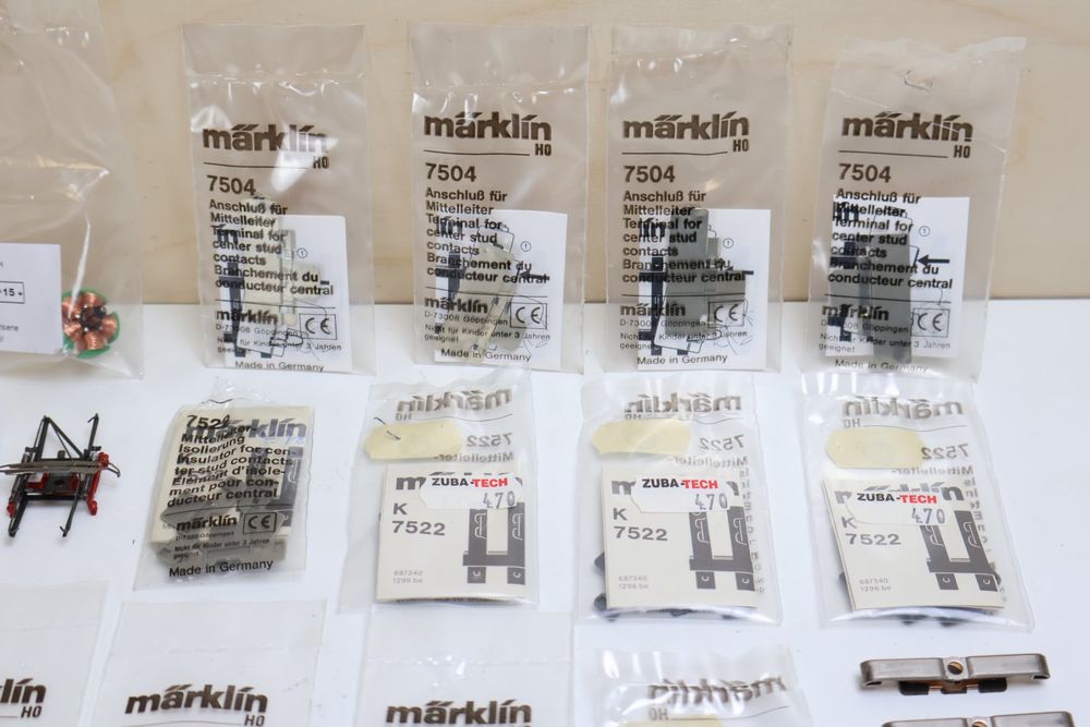 Märklin viele Ersatzteile H0 für Loks & Wagen - Schleifer... (Gebraucht ...