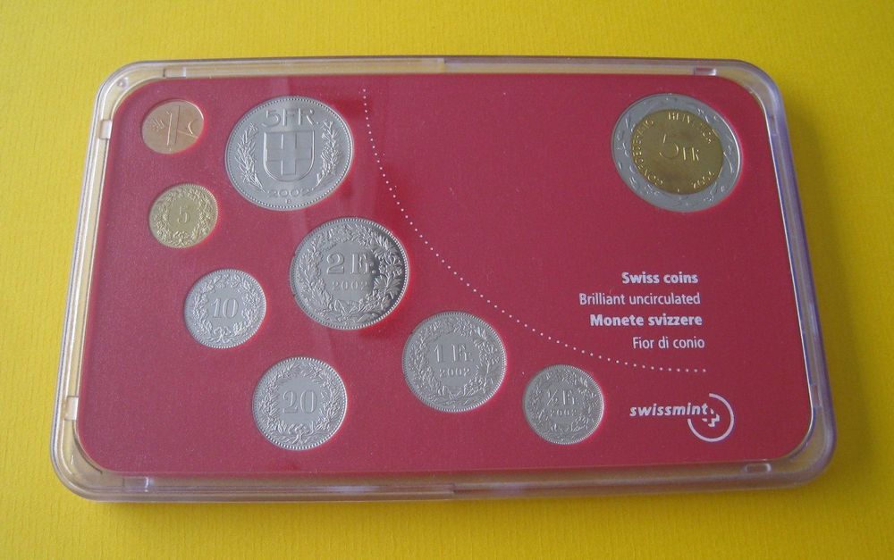 Münzensatz 2002, stgl ( Escalade ) (Neu und originalverpackt) in Alpnach-Dorf für CHF 28 – mit ...
