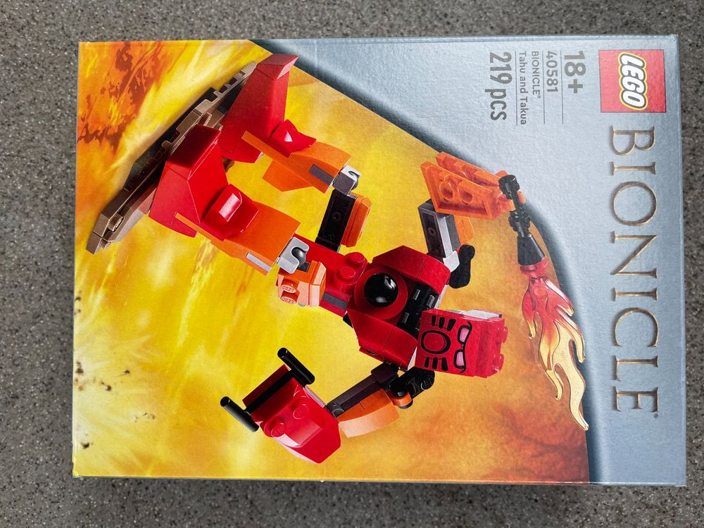 RAR LEGO # 40581 BIONICLE Tahu+Takua Celebration Box | Kaufen auf Ricardo
