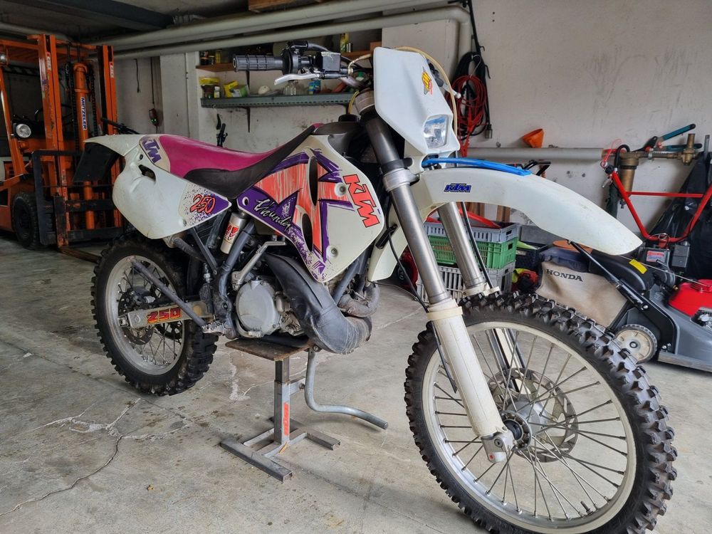 KTM GS 250 1993 (Gebraucht) in Zetzwil für CHF 1610 – nur Abholung auf ...