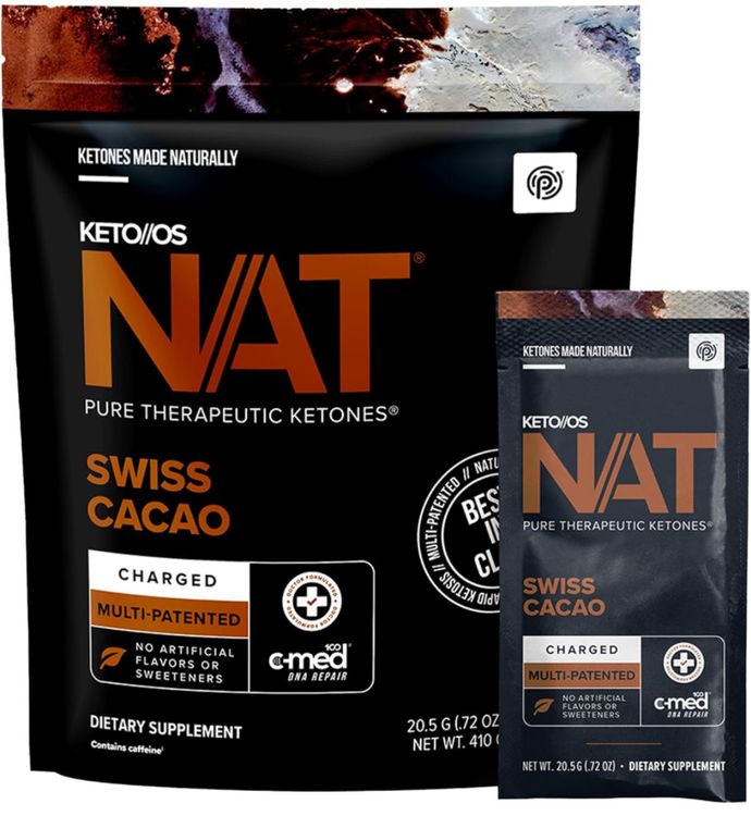 20 sachets Keto//OS NAT Cétones Thérapeutiques Cacao Suisse (Neuf avec ...