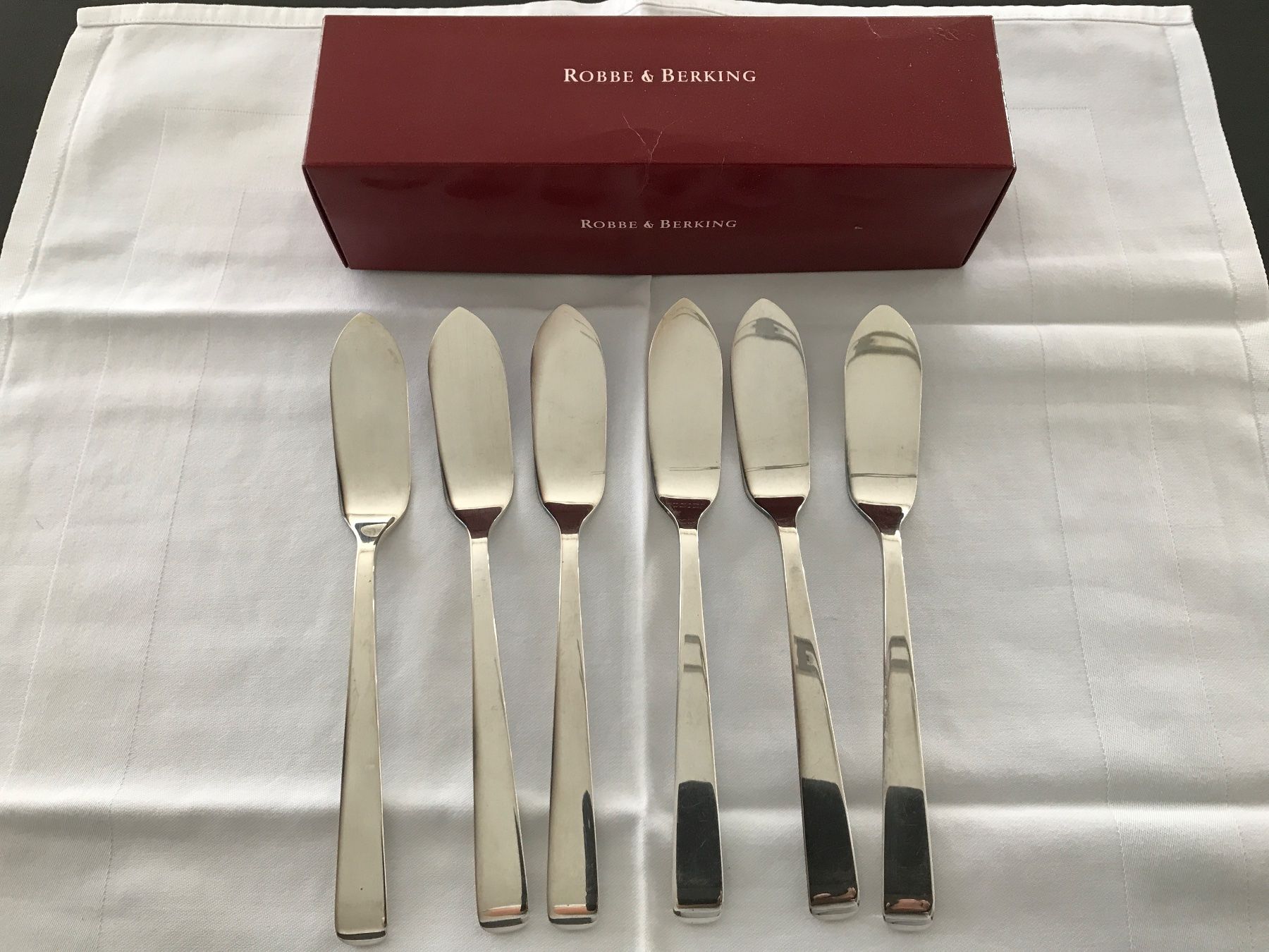 Robbe & Berking Fischbesteck ALTA 150er Versilberung – 11 T (D'occasion ...