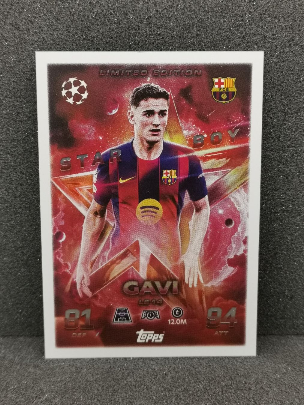 Match attax 2025 /26 Gavi Star Boy Limited Ed (Gebraucht) in Einsiedeln ...
